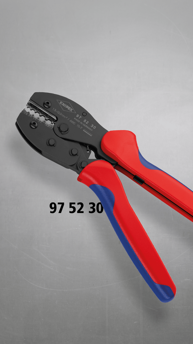 KNIPEX Crimpzangen im Fokus